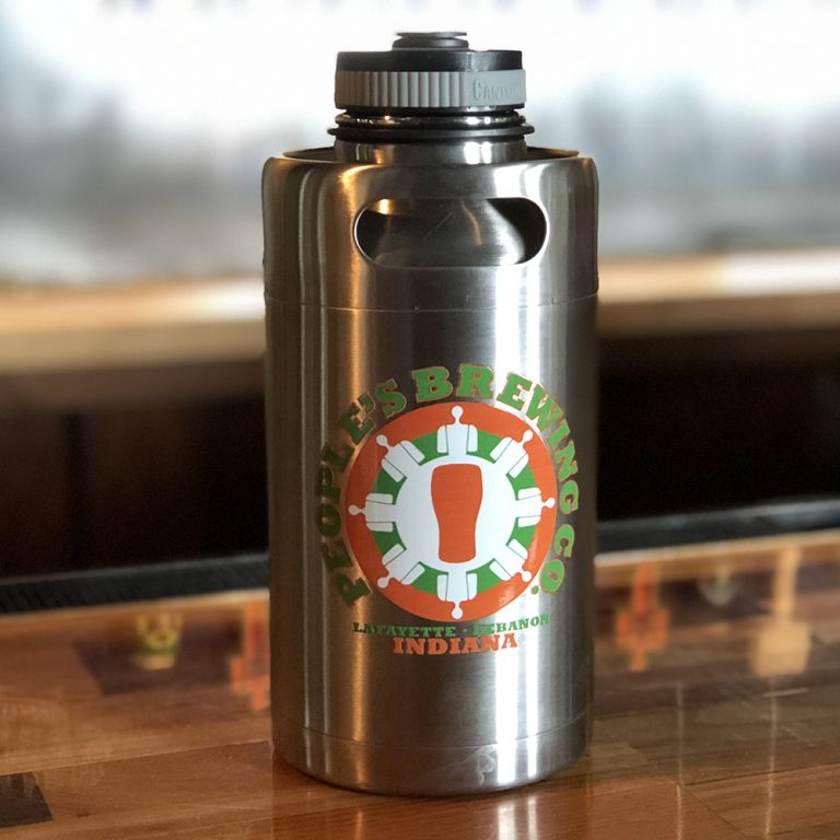 Double Wall Stainless Growler 64oz – People Brew