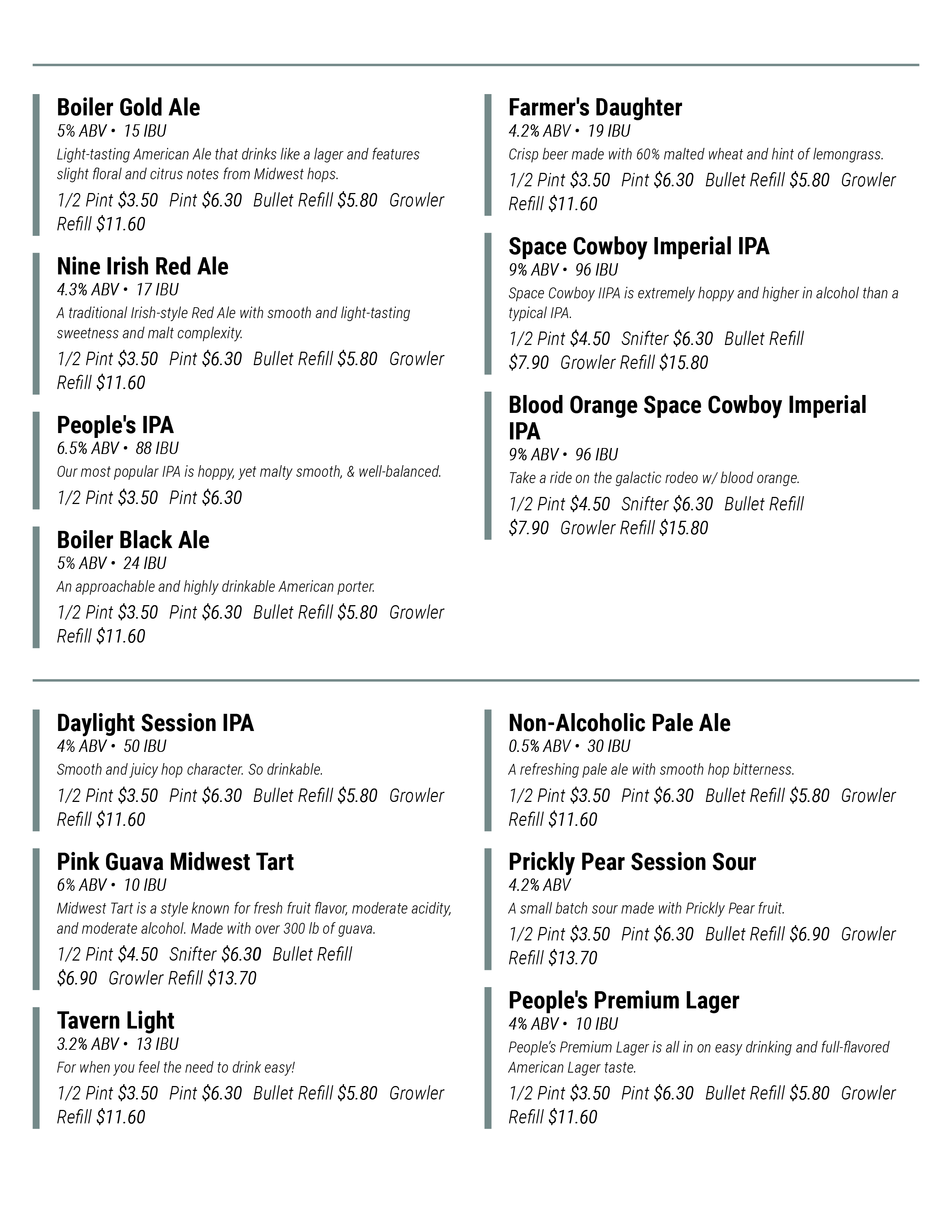 2025-06-30 taproom draft menu – People Brew