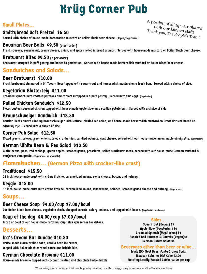 Krüg Corner Pub by People’s – People Brew